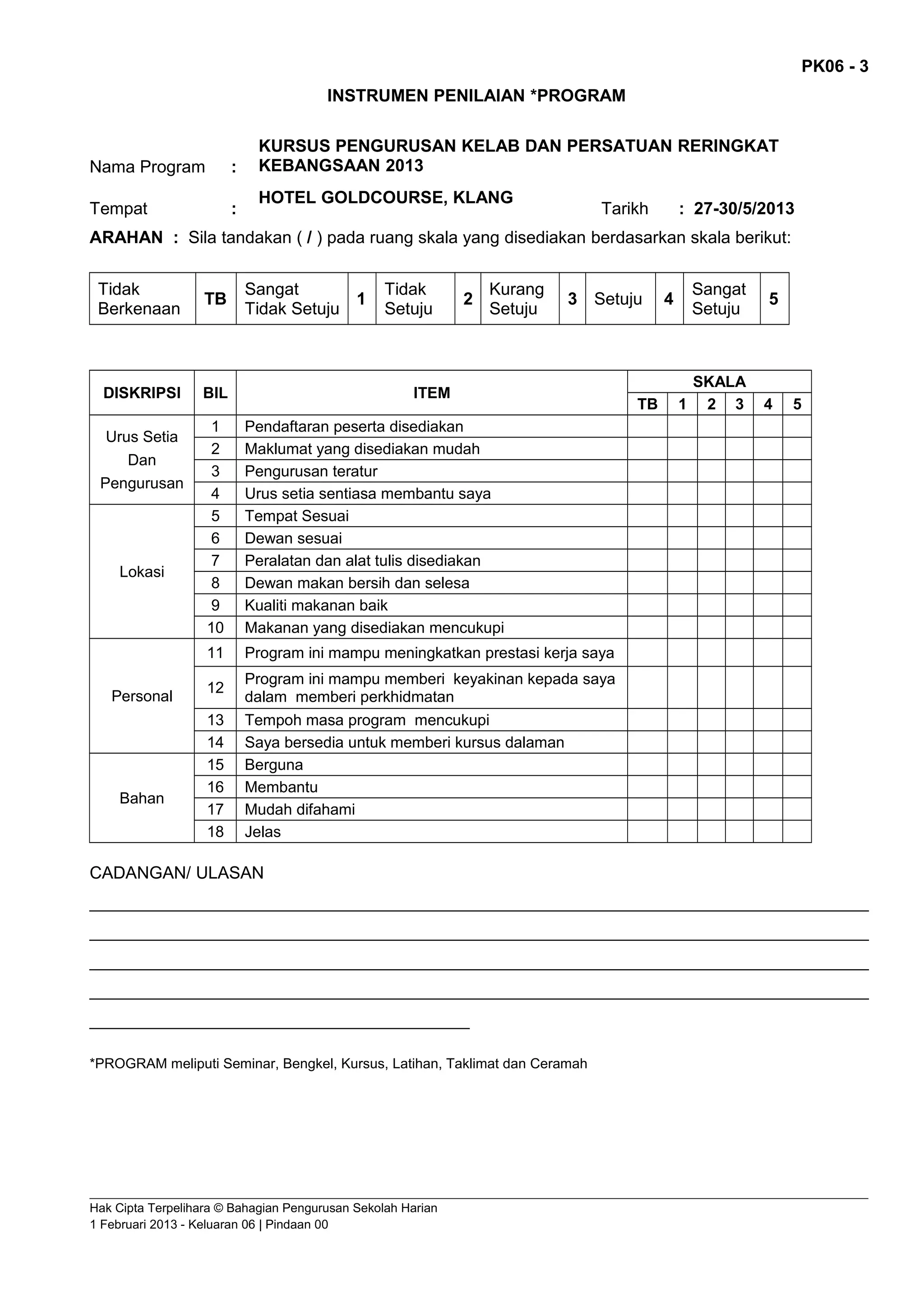 Pk06 3 instrumen penilaian program (2) | DOC