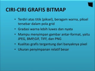 Perbedaan Grafis Vektor & Bitmap | PPTX