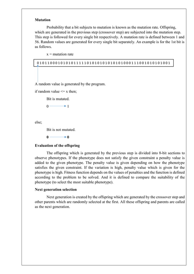 Solving Non Linear Programming Minimization Problem Using Genetic Algorithm Pdf 