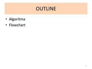 Pk 1 kimia algo and flowchart | PPTX