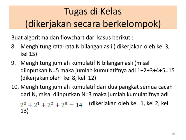 Pk 1 kimia algo and flowchart | PPTX