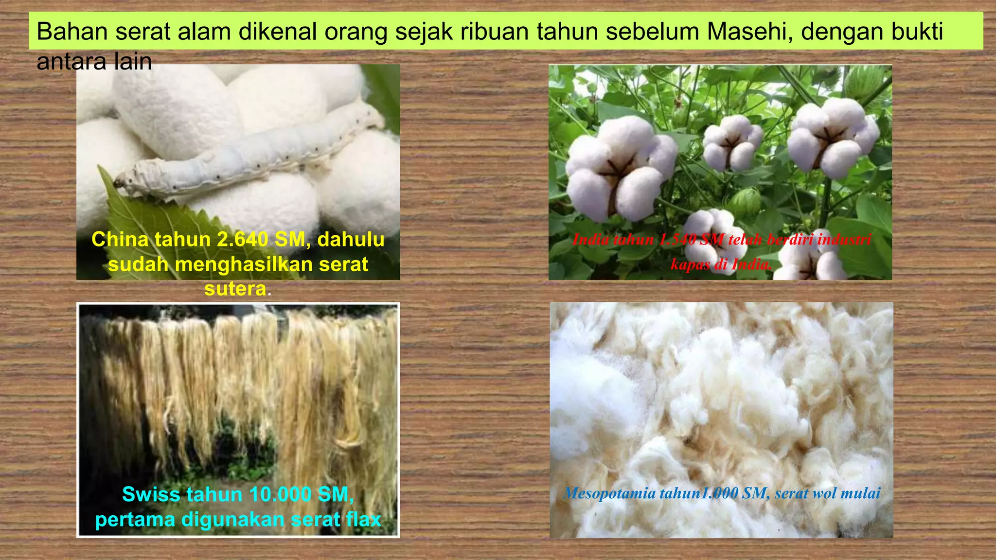 Pk7 kd 3.1. m1 Pengertian, jenis dan karateristik bahan serat alam dari ...