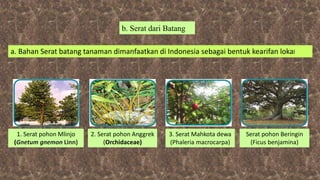Pk7 kd 3.1. m1 Pengertian, jenis dan karateristik bahan serat alam dari ...