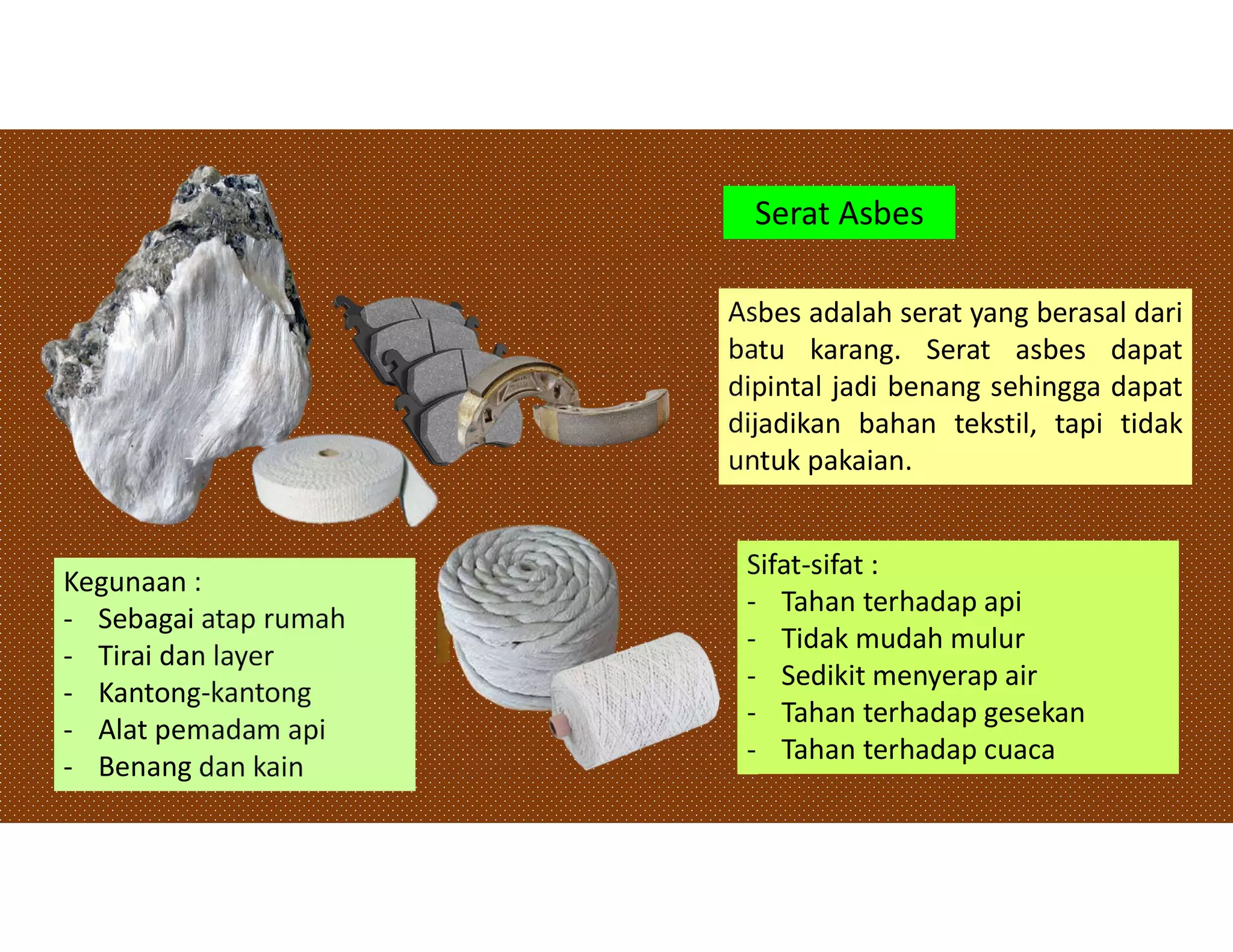 Pk7-KD5T2. Pengertian ,Jenis dan Karakteristik Bahan Serat Alam dari ...