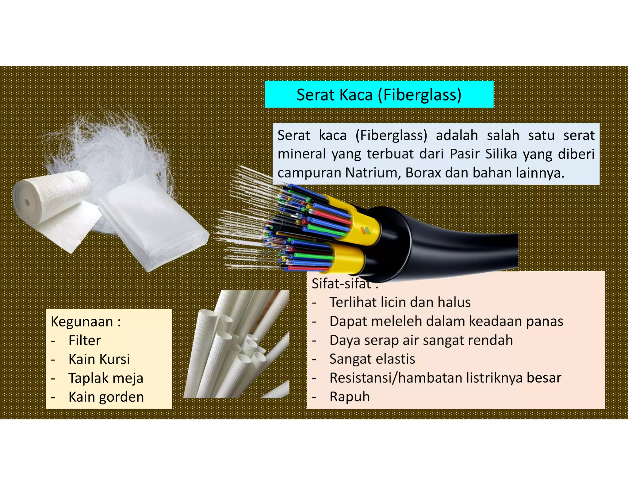 Pk7-KD5T2. Pengertian ,Jenis dan Karakteristik Bahan Serat Alam dari ...