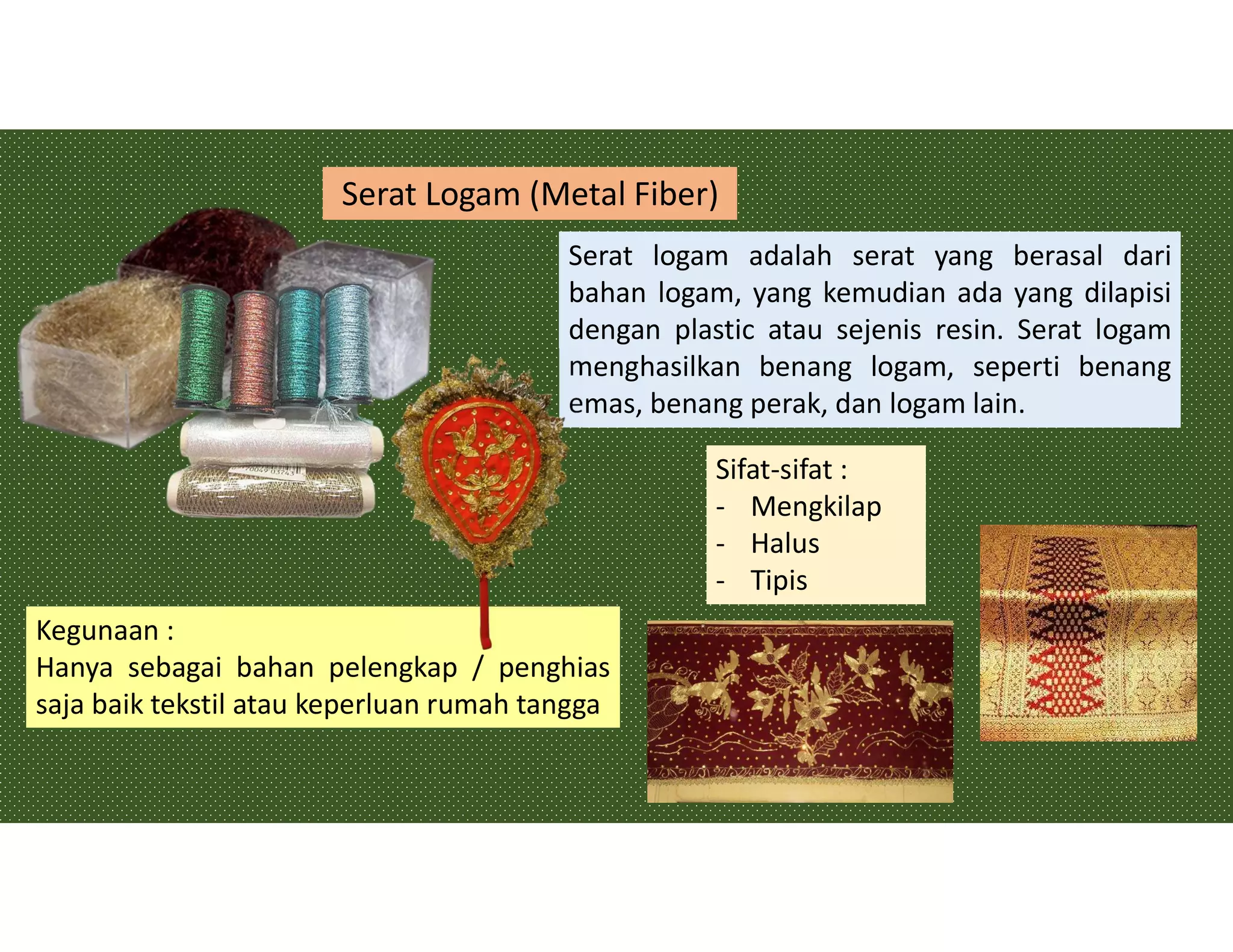 Pk7-KD5T2. Pengertian ,Jenis dan Karakteristik Bahan Serat Alam dari ...