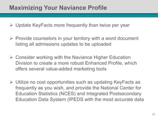 NSI 2014: Beyond E-mails, Brochures, and Fairs: Reaching Students ...