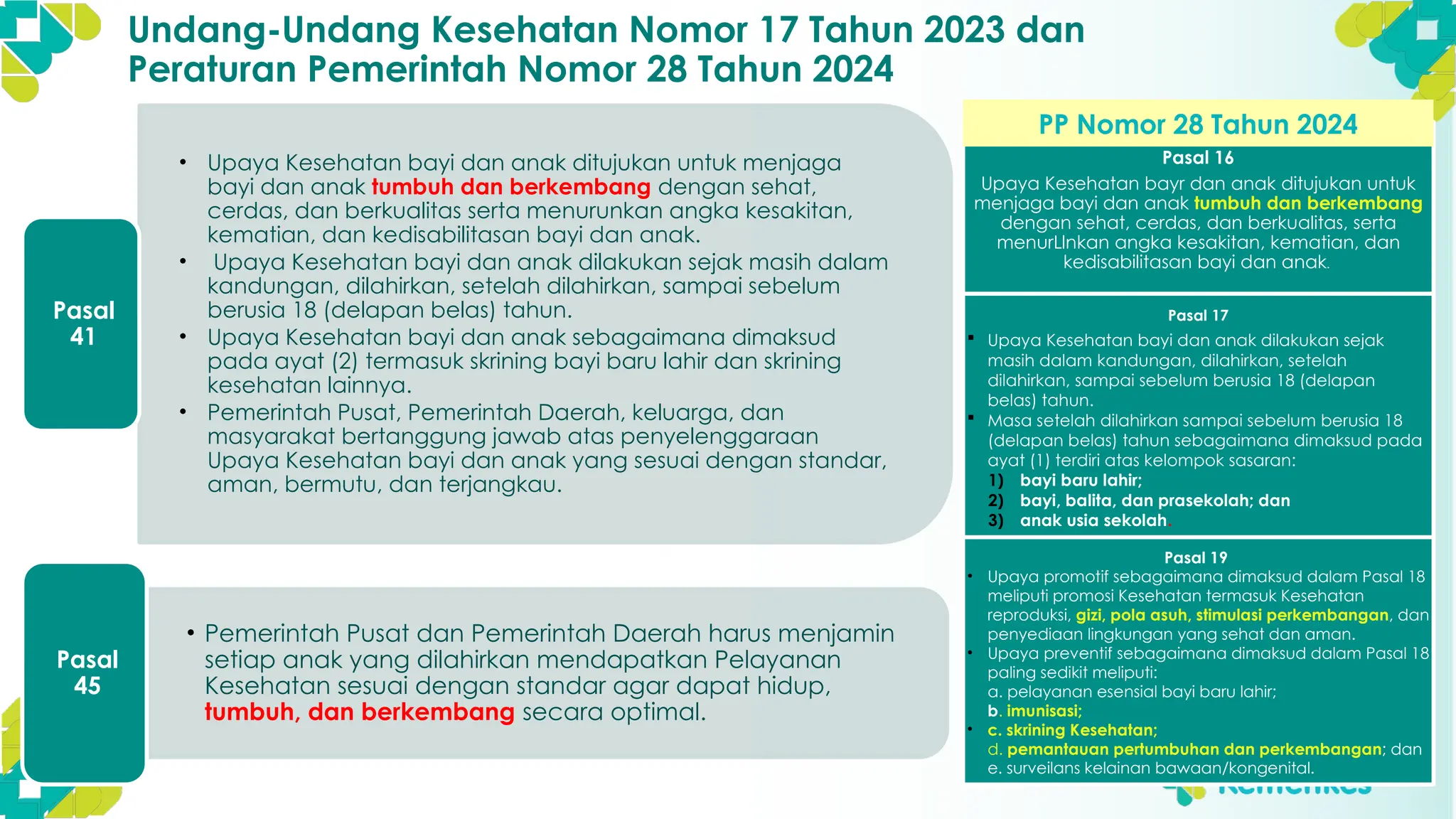Pemeriksaan Kesehatan Anak Terintegrasi (PKAT) | PPTX