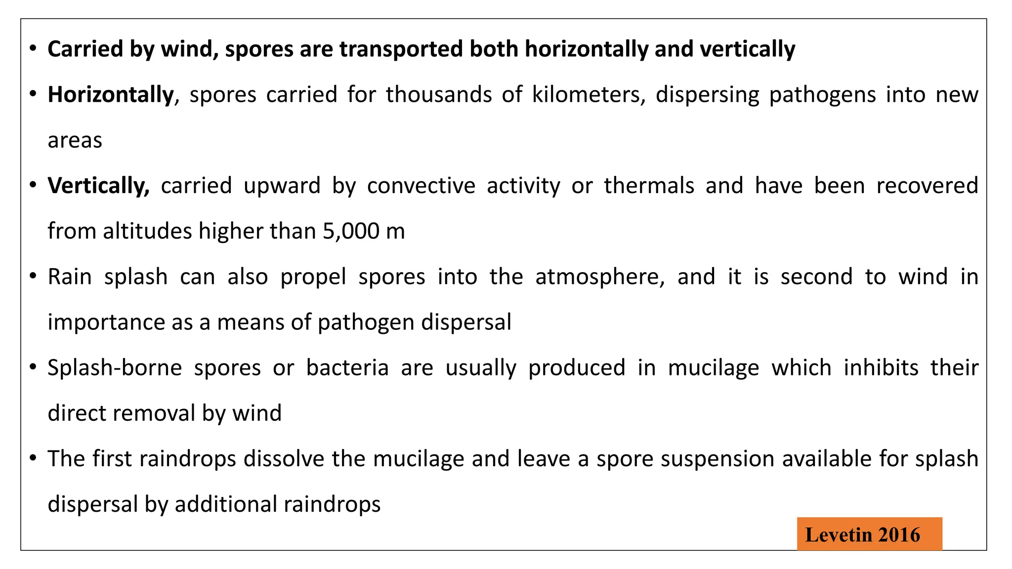 Aerobiology of Plant Pathogens........................pptx