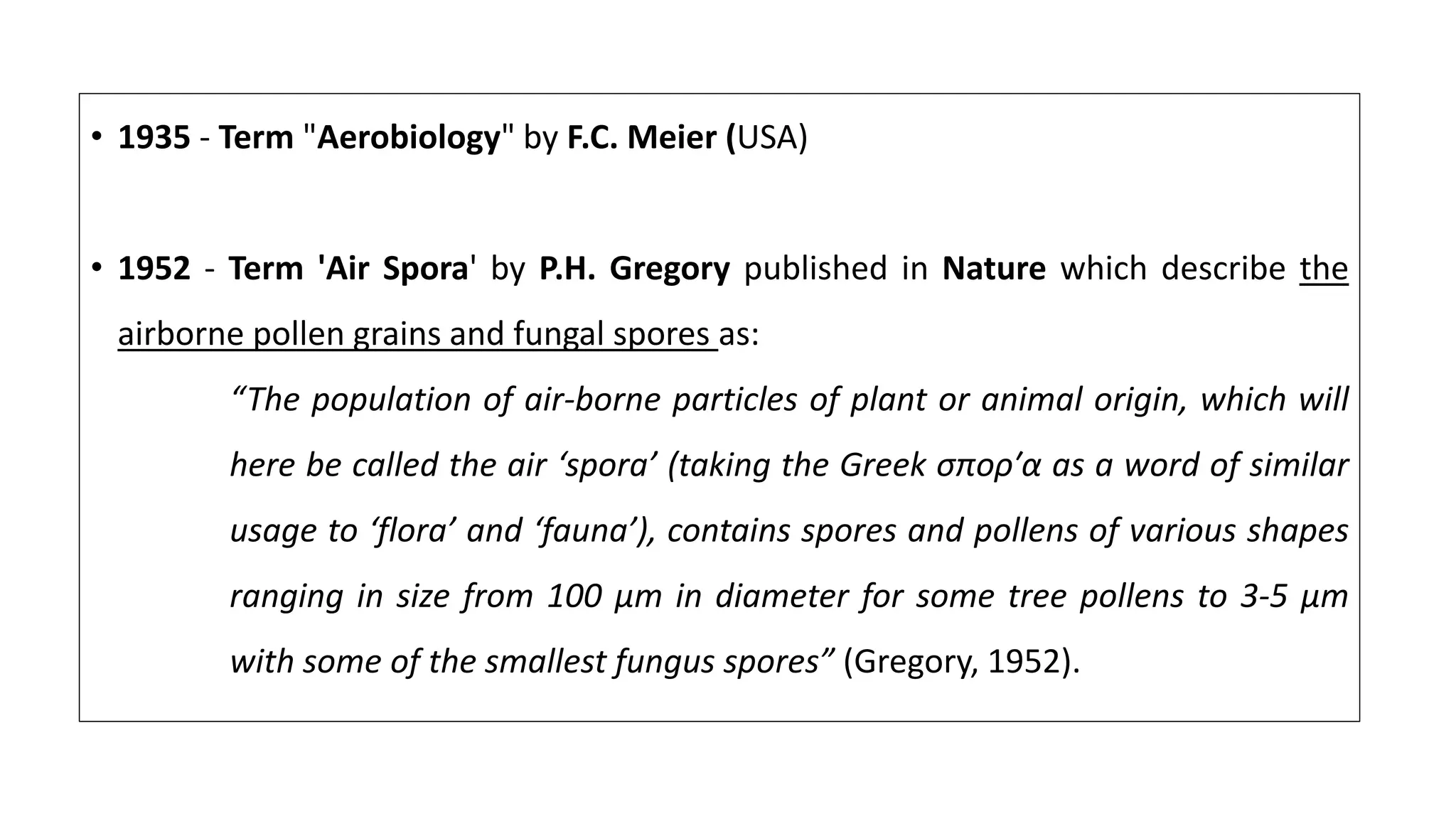 Aerobiology of Plant Pathogens........................pptx