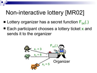 A verifiable random function with short proofs and keys | PPT | Programming Languages | Computing