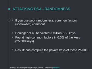 Public Key Cryptosystems and RSA | PPT