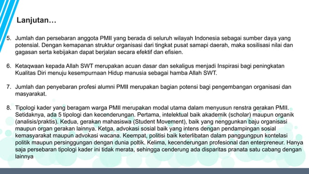 Materi PKD-Strategi Pengembangan PMII Berbasis | PPTX