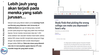 Menentukan Tujuan Kuliah | PPTX