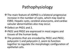 Polycystic Kidney disease | PPTX