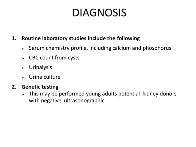 Polycystic Kidney Disease (PKD) | PPTX