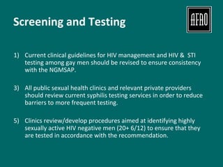 Goals, targets, screening and testing In clinical settings | PPT