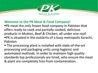 Pk food and meats | PPT
