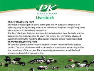 Pk food and meats | PPT