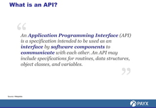 PKF Open APIs Future in Payments | PPT