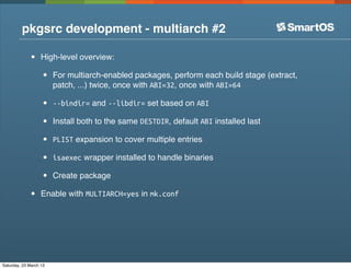 pkgsrc on SmartOS | PPT