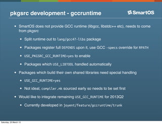 pkgsrc on SmartOS | PPT