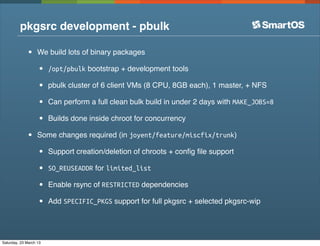 pkgsrc on SmartOS | PPT