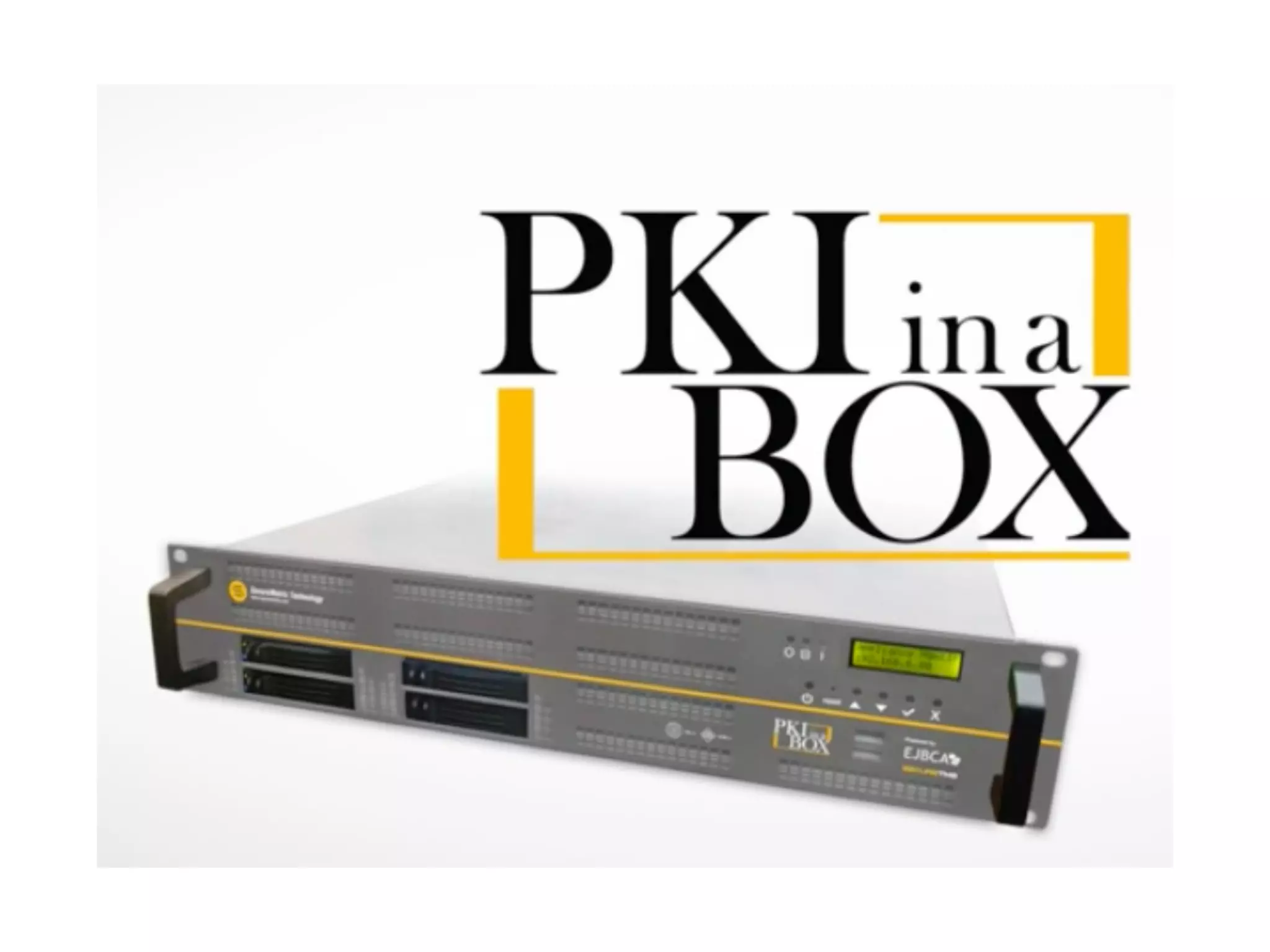 Why do you need PKI Box? | PDF