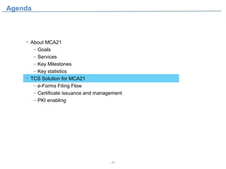 Pki enabling applications and mca implementation in tcs | PPT
