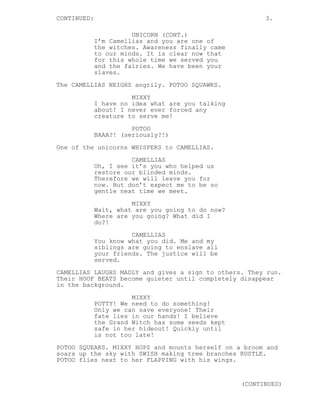 Pk jh final draft cutsequence script | PDF