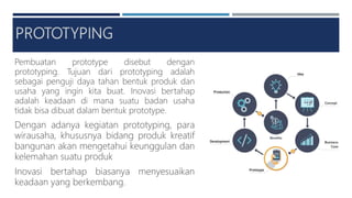 Produk kreatif dan kewirausahaan proses kerja pembuatan prototype ...
