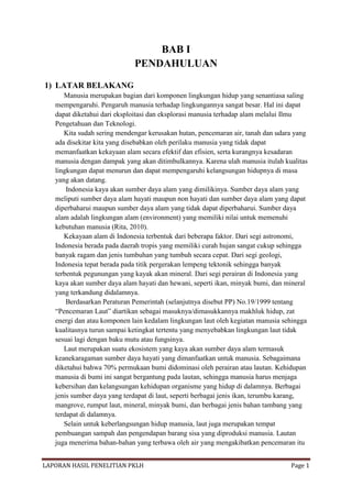 Pklh pelabuhan | PDF