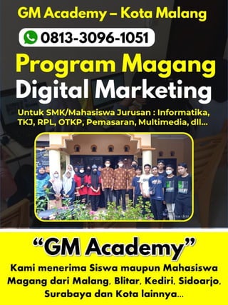 Pkl smk jurusan multimedia terdekat di malang | PDF