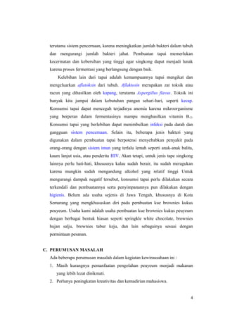 Pkm. brownies peyem bandung | DOC