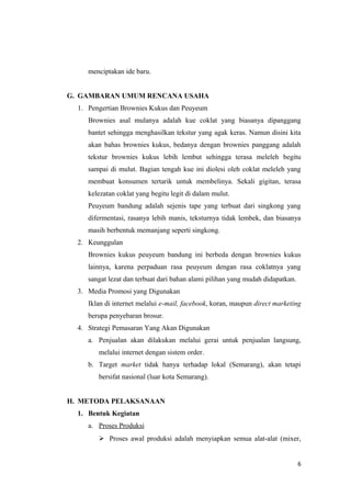 Pkm. brownies peyem bandung | DOC