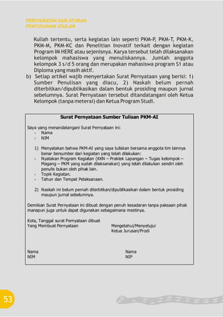 Pkm 2012-6-format-dan-struktur-usulan-pkm-karya-tulis | PDF