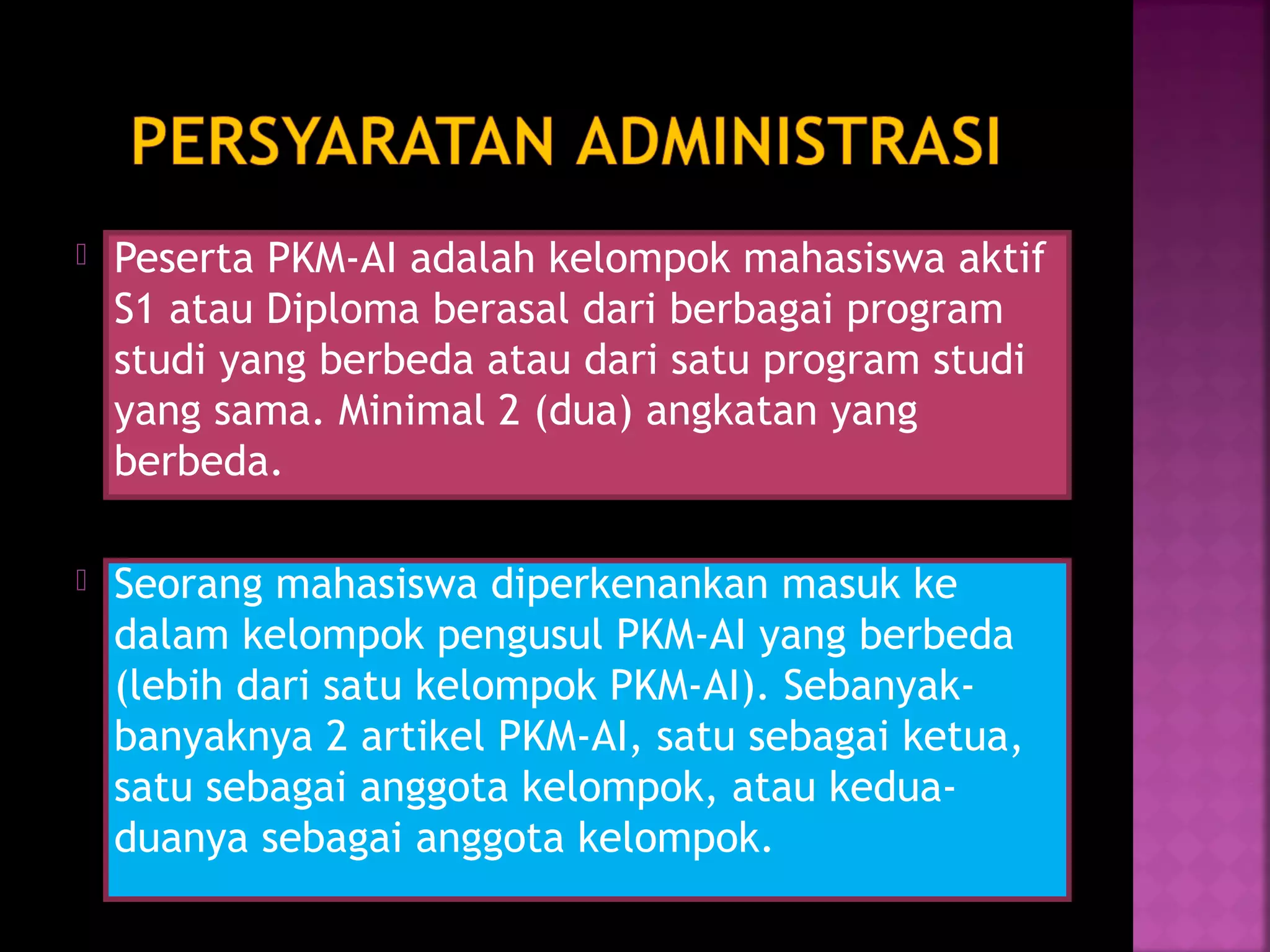 CONTOH Pkm | PPT