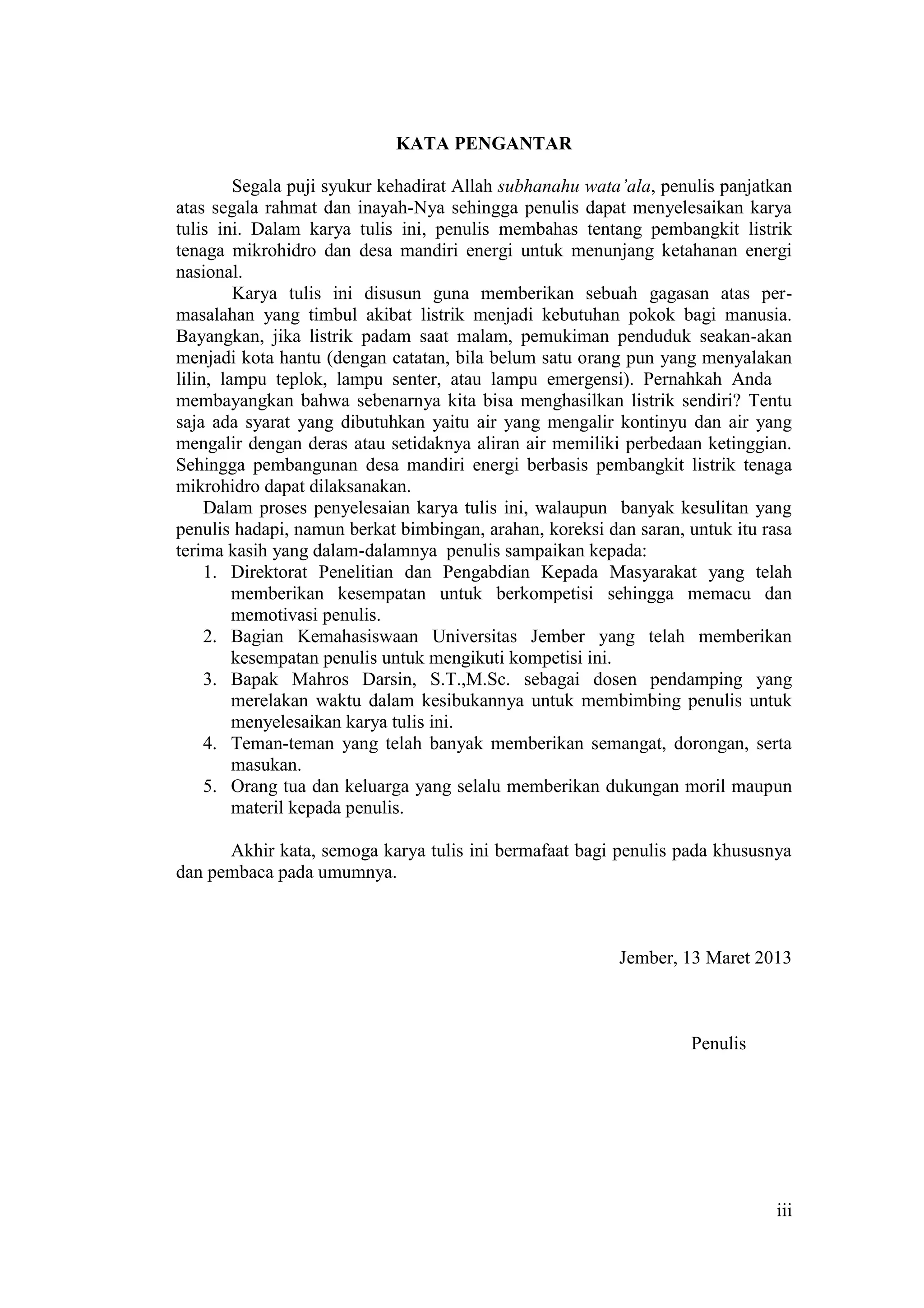 CONTOH PKM GT | PDF