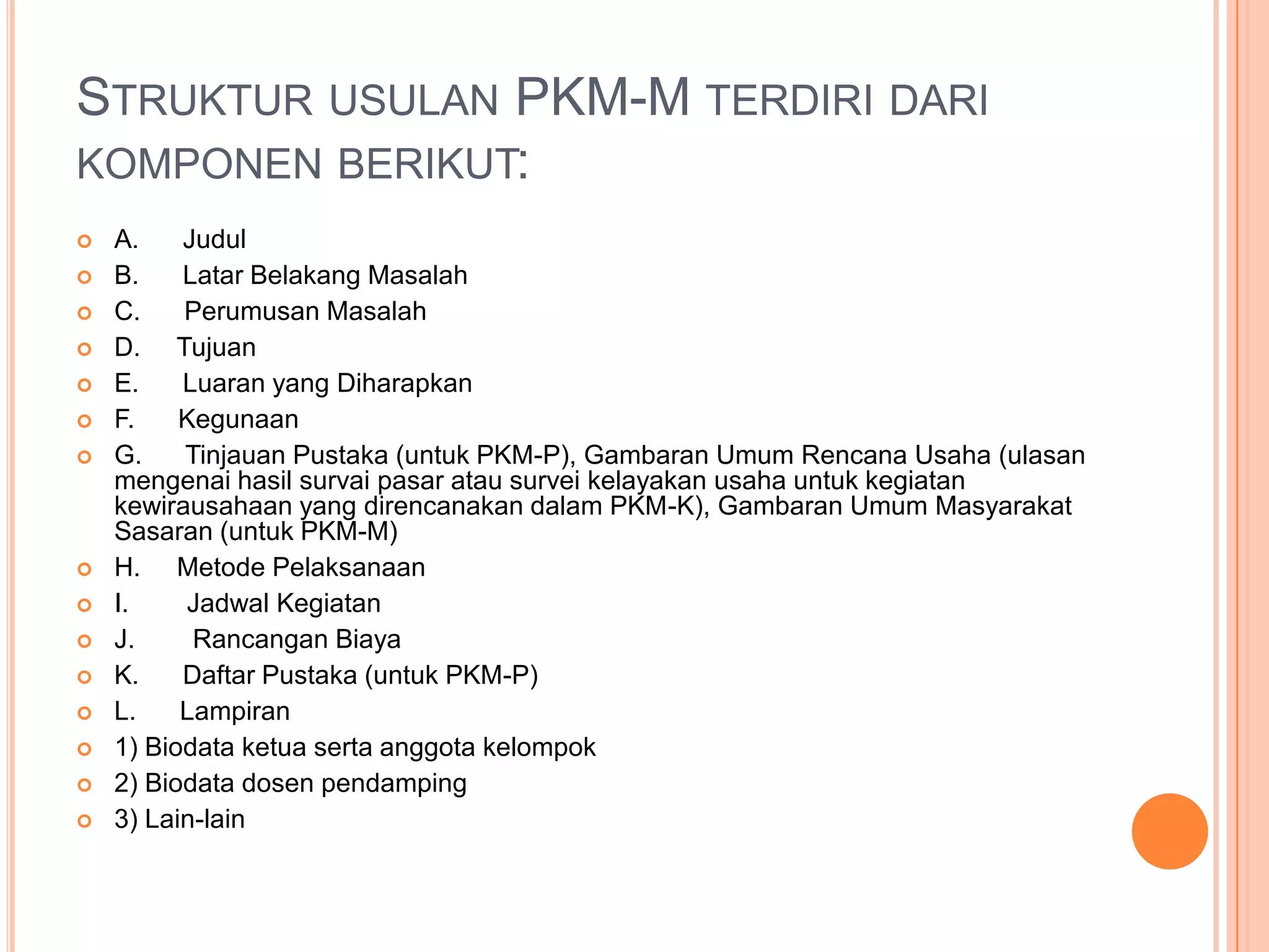 Pkm m | PPT