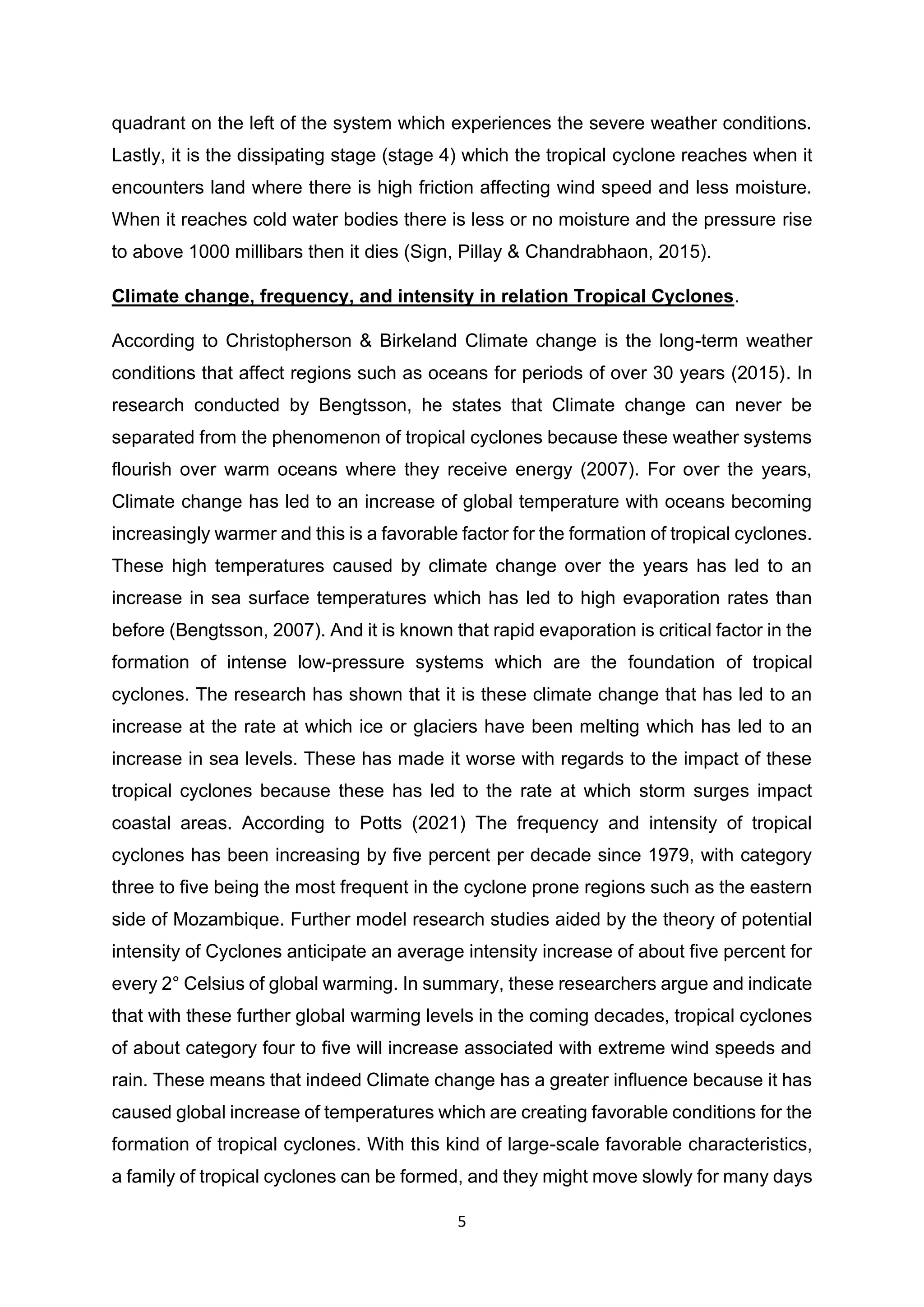 Understanding Cyclones. Cyclone Freddy being of interest | PDF