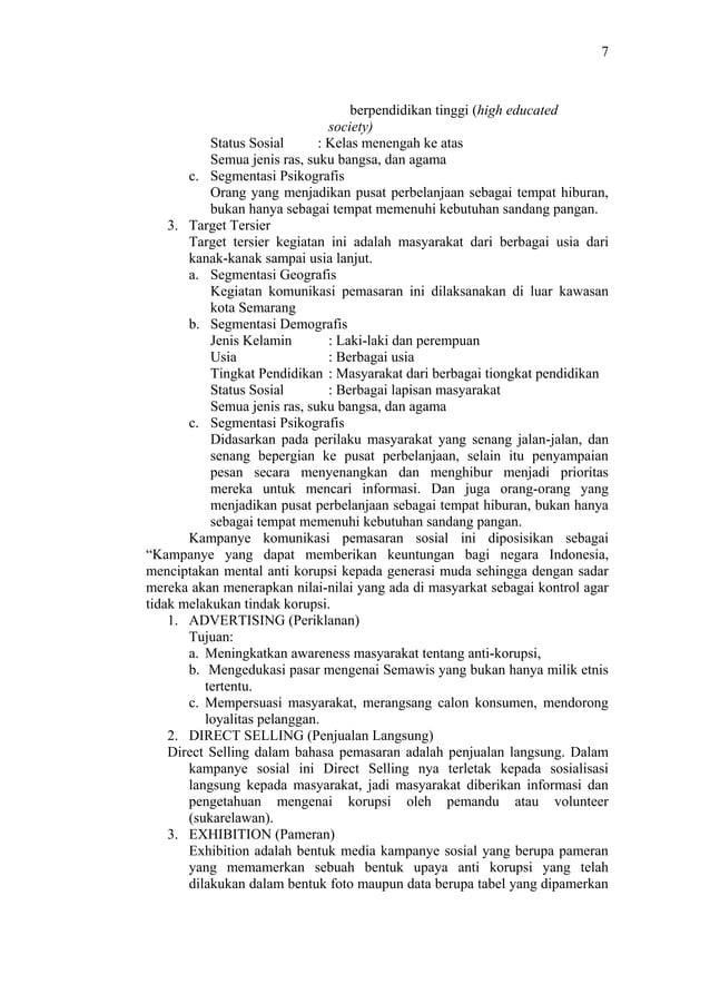 Podjok Anti Korupsi - Program Kreativitas Mahasiswa Gagasan Tertulis (PKM-GT) | PDF