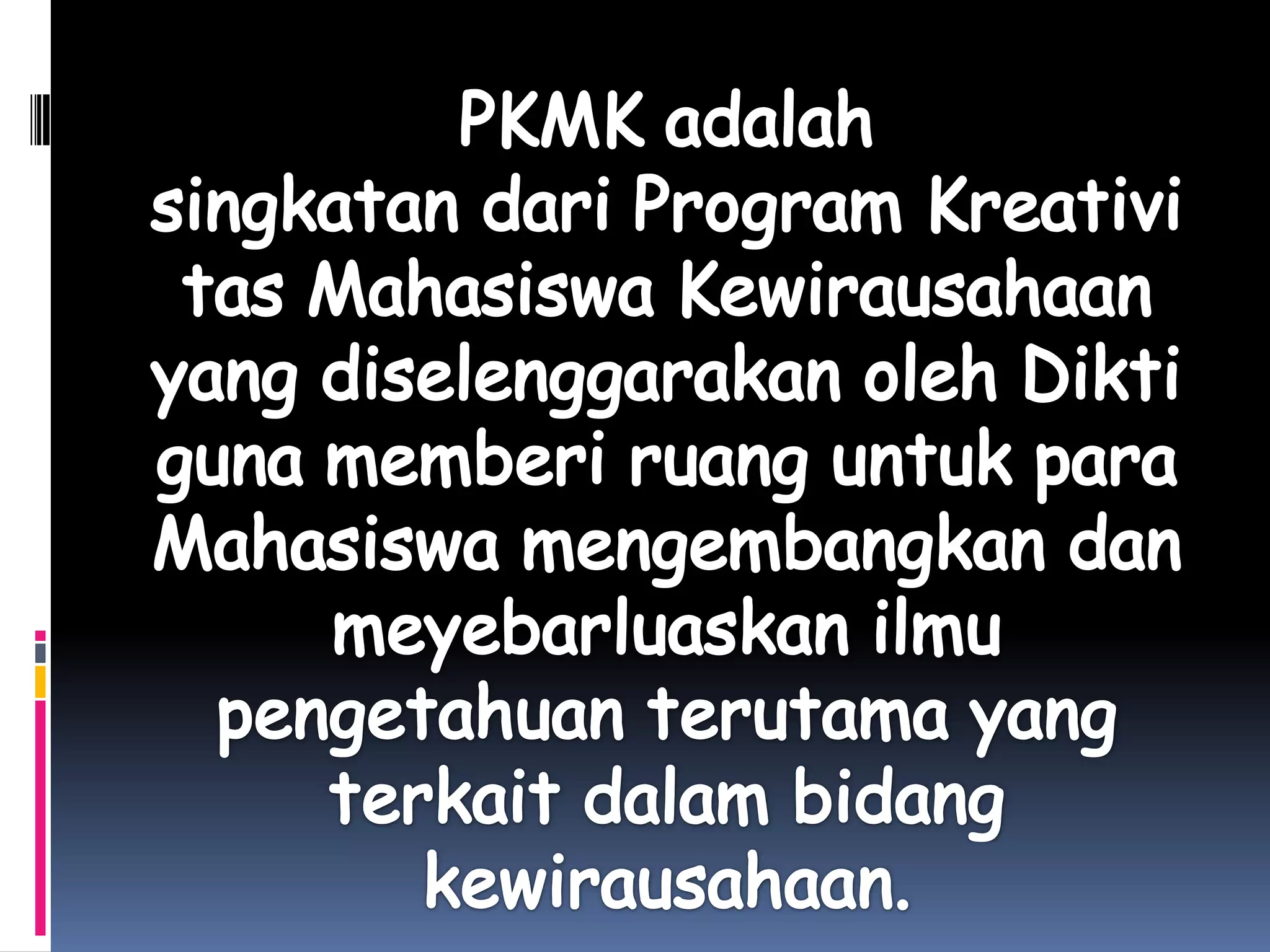 Pkmk | PPT