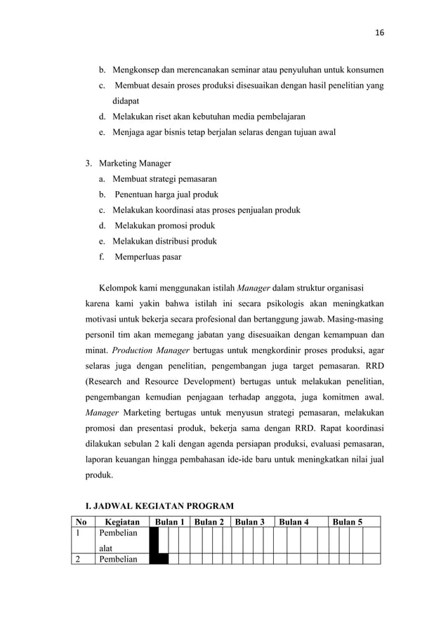 Pkm kewirausahaan bismillah | DOC