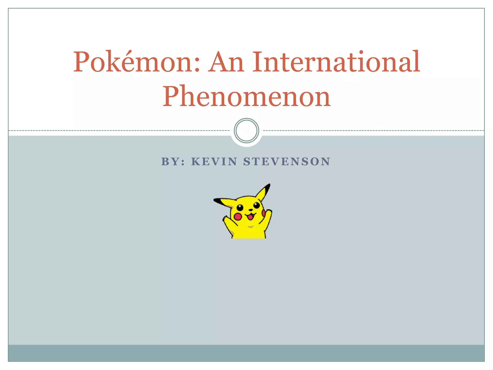 Pokemon PowerPoint | PPTX
