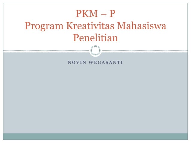 Pkm p | PPTX
