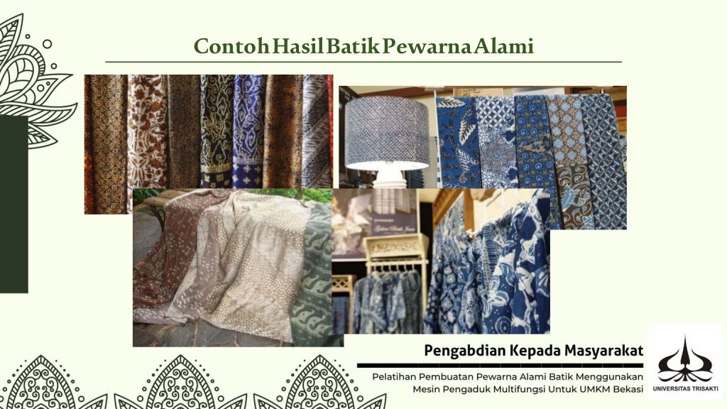 PKM Pewarna Batik Alami TA 2021_2022_Sally Cahyati_Proses Pewarnaan ...