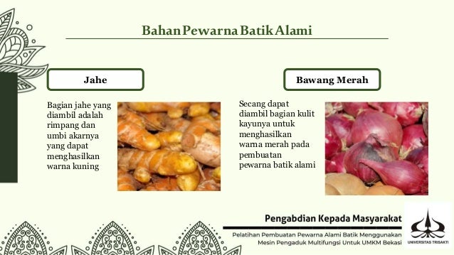 PKM Pewarna Batik Alami TA 2021_2022_Sally Cahyati_Proses Pewarnaan ...