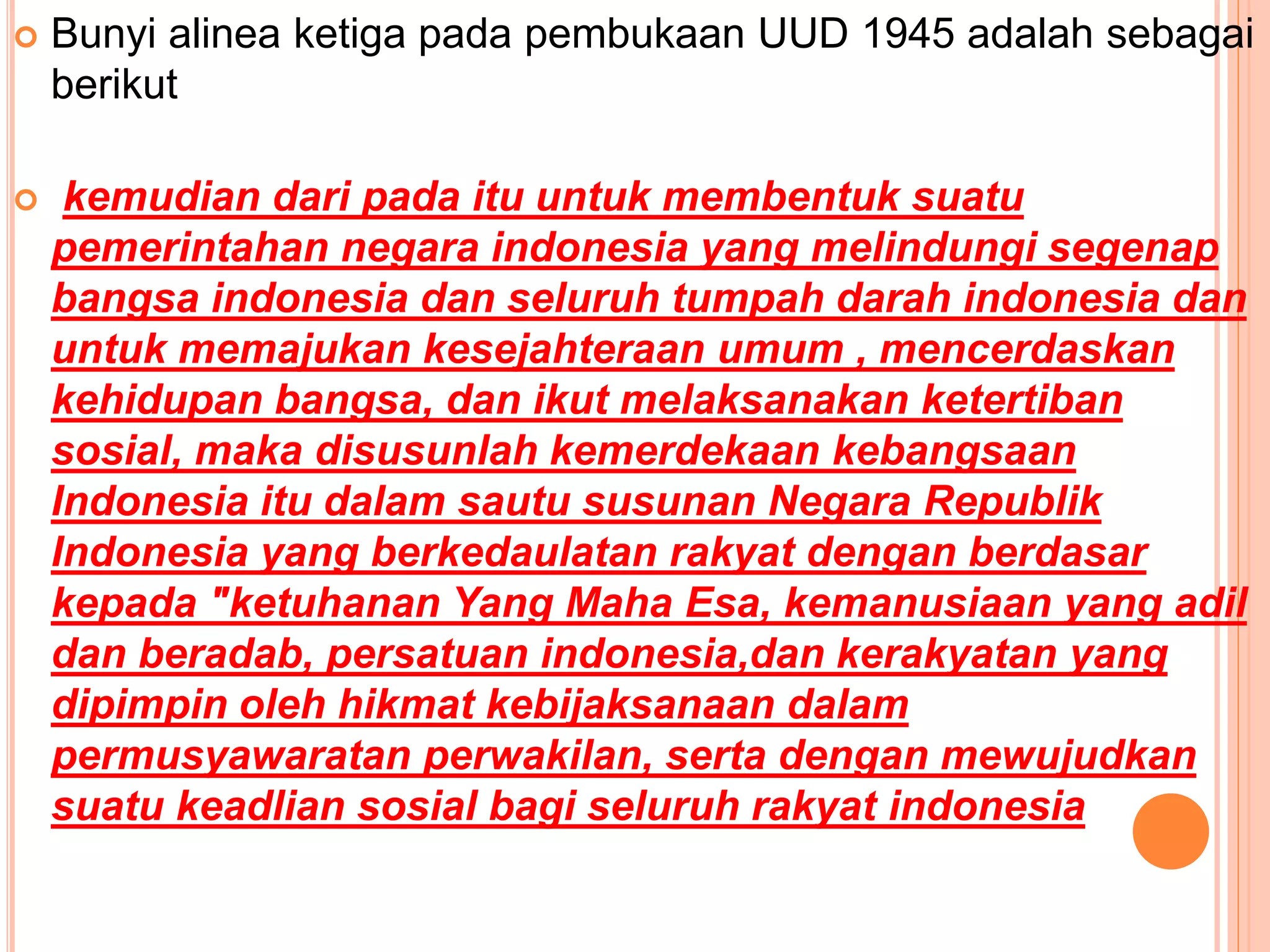 pembukaan UUD 1945 | PPTX
