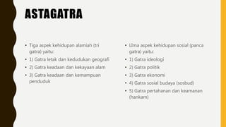 Ketahanan Nasional (Geostrategi) | PPTX