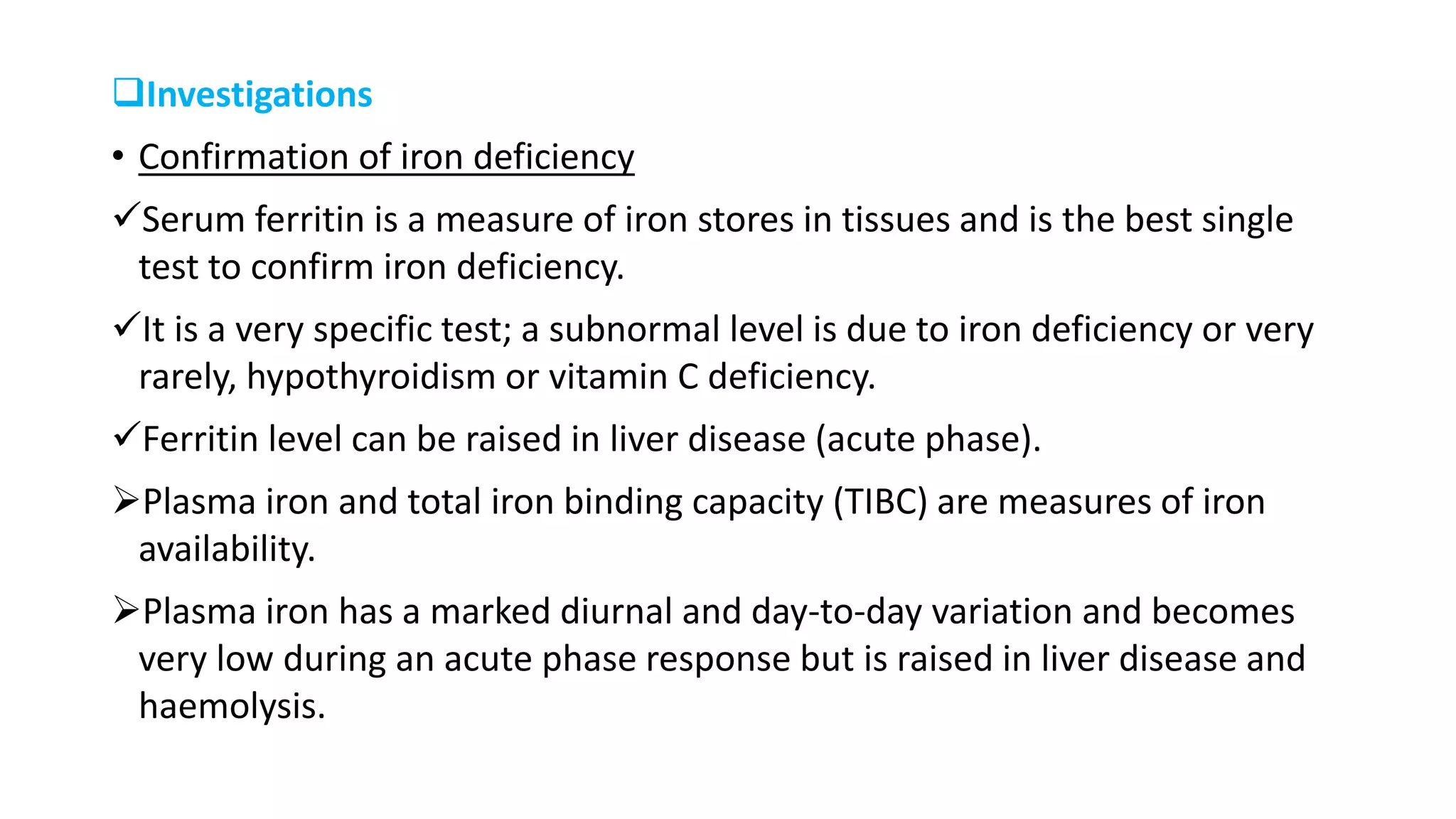 APPROACH TO ANAEMIA | PPTX